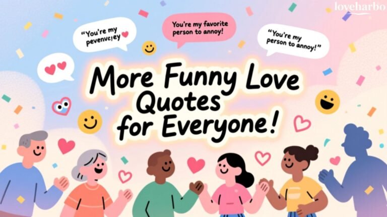 Funny Love Quotes for Laughs, Positive Vibes 2026